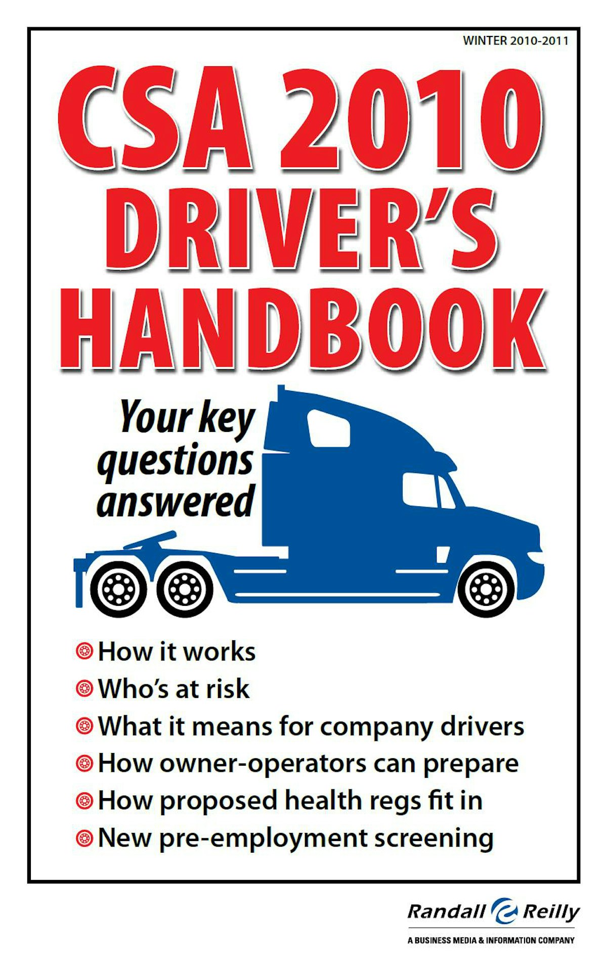 CSA 2010 Driver’s Handbook now live | Overdrive