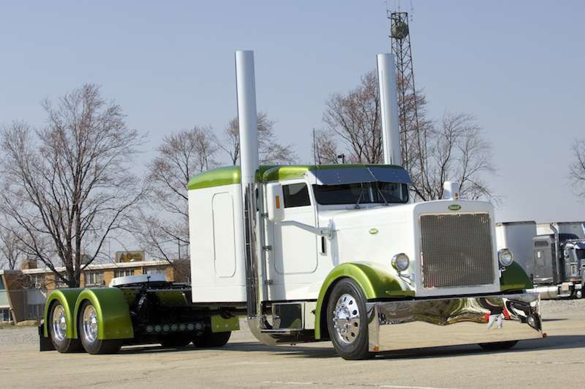 stretch peterbilt 359 custom