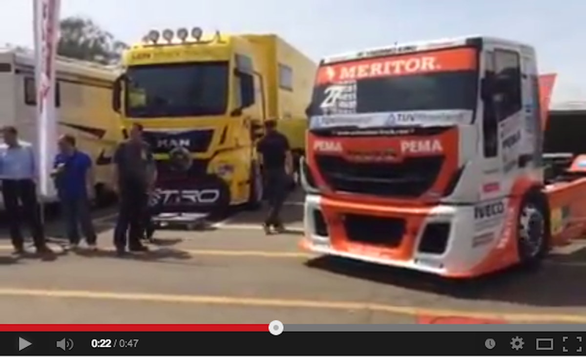 Video log: Truck races, Ferrari test drive, Meritor’s Italian axle ...