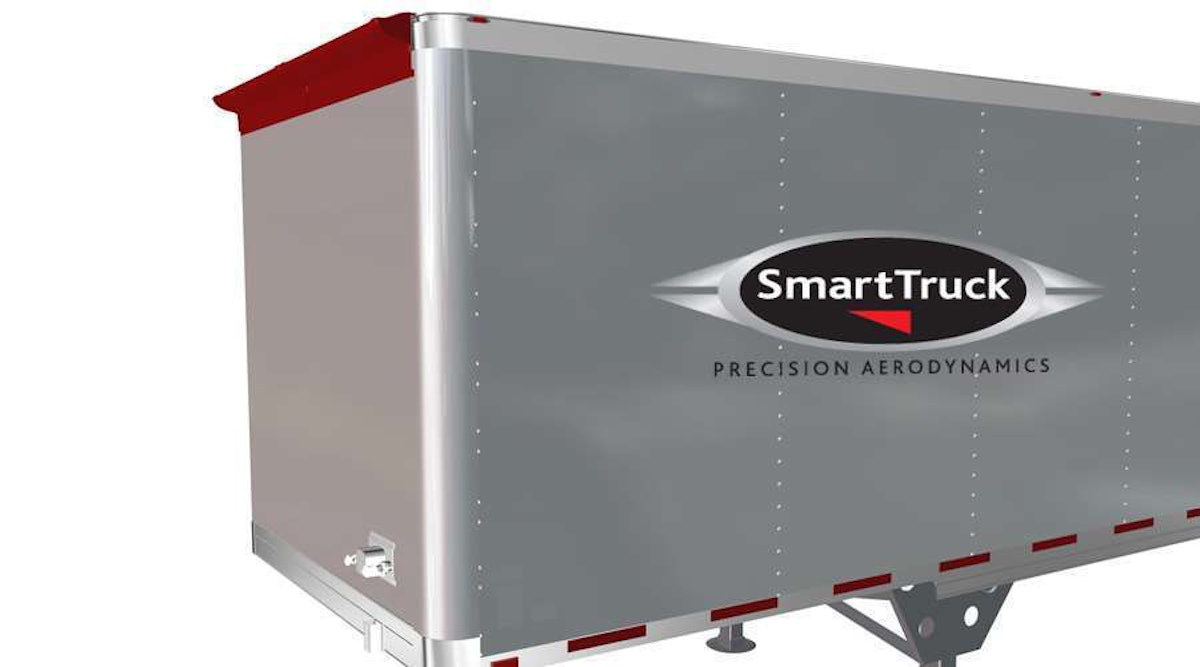 SmartTruck’s trailer nose fairing | Overdrive