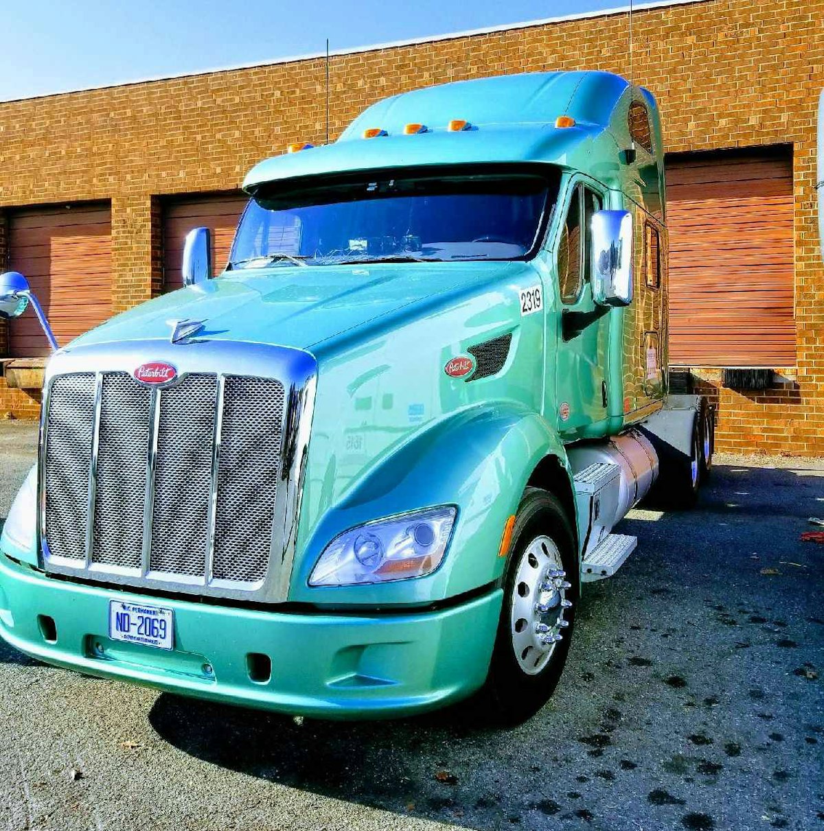 peterbilt 587 custom