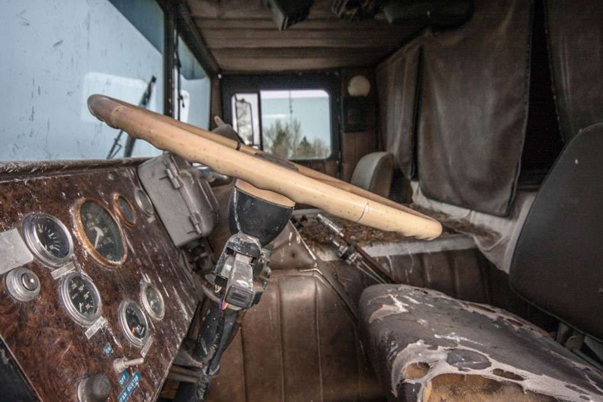 cabover semi interior