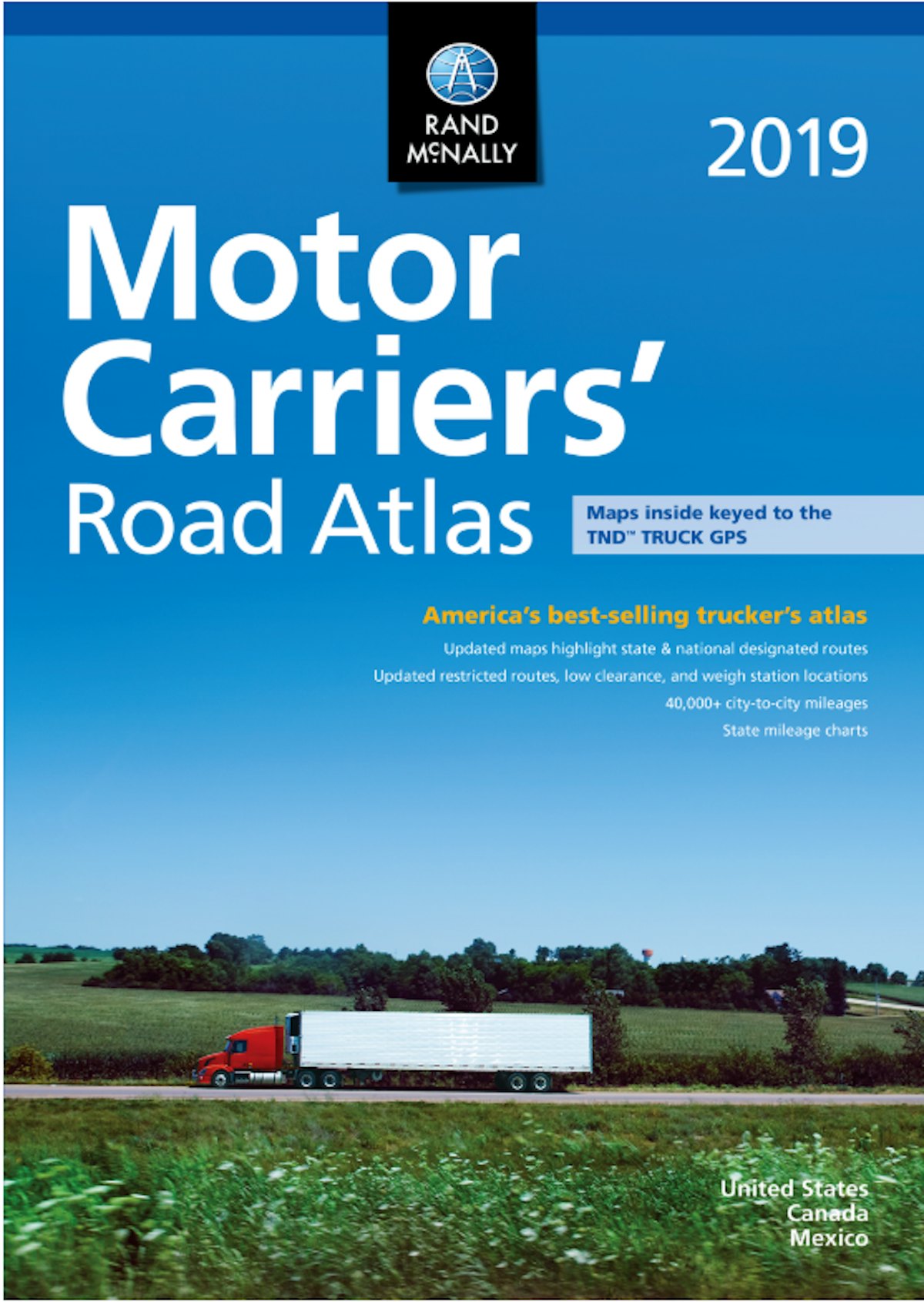 Rand McNally releases 2019 Motor Carriers’ Road Atlas | Overdrive