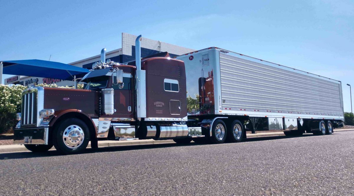 "Legendary Brown" painted 2017 Peterbilt 389 | Overdrive