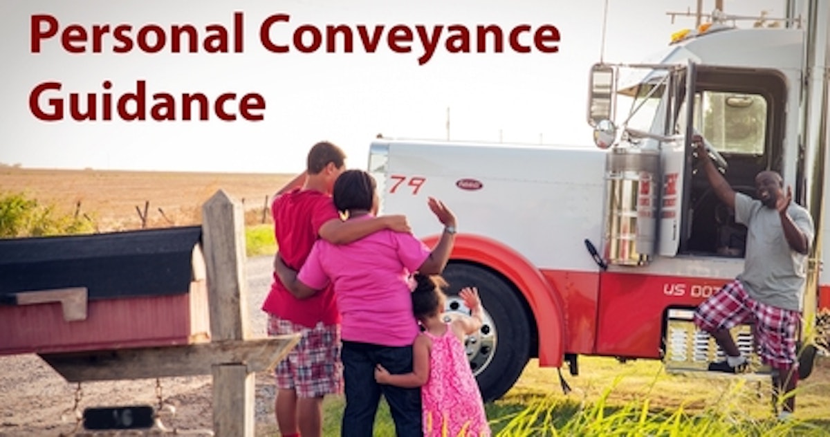 New personal-conveyance FAQs illustrate FMCSA’s round-trip view of ...