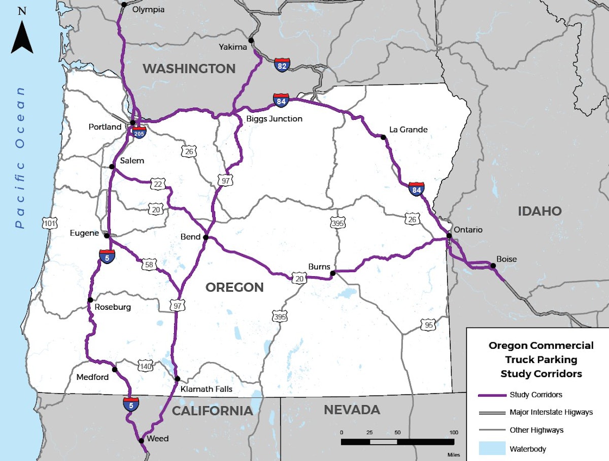 Oregon DOT seeks driver feedback on truck parking | Overdrive
