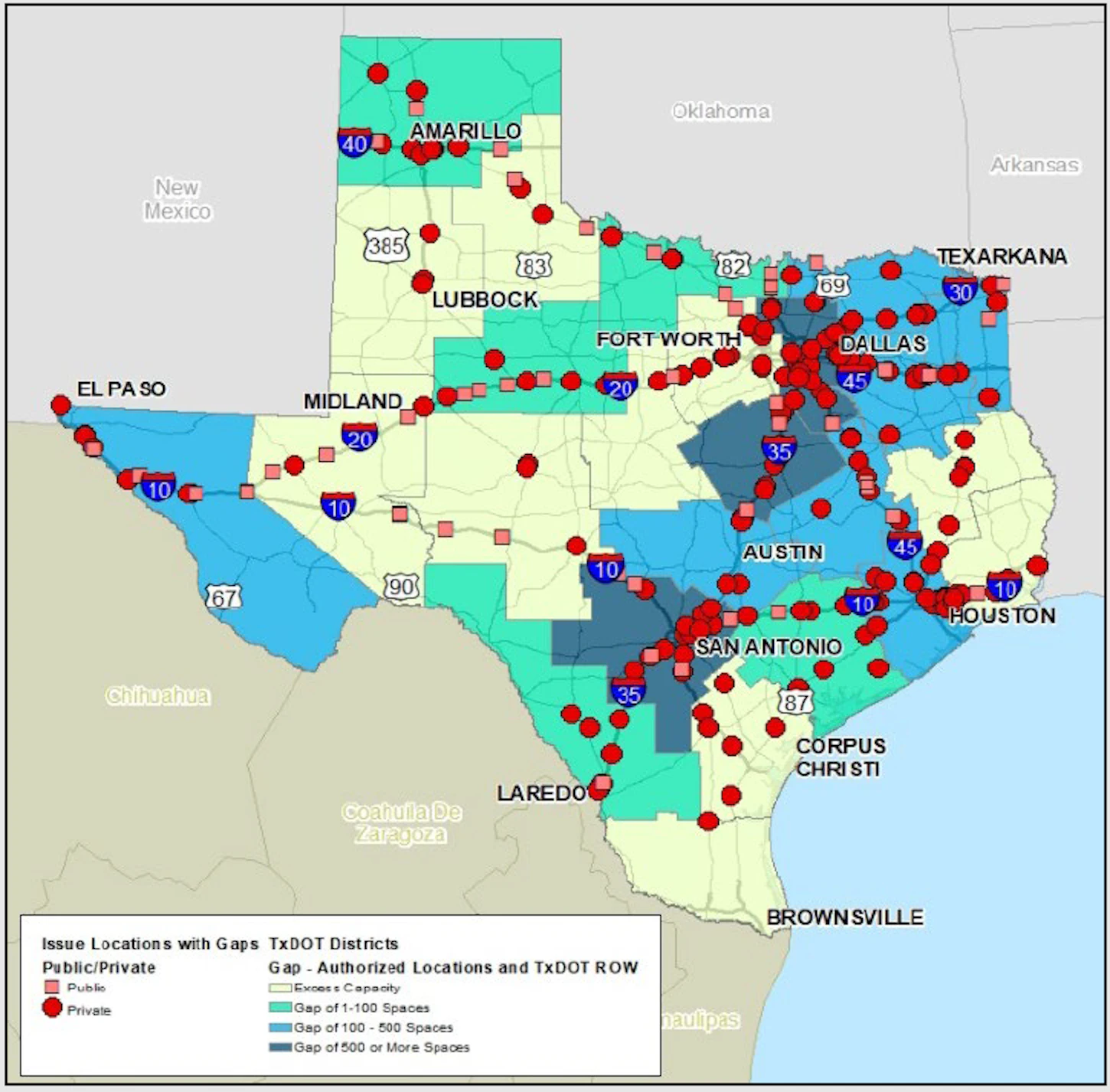 TxDOT Looking For Input From Truckers On Amenities Staging Areas As TxDOT Looking For Input From Truckers On Amenities Staging Areas As