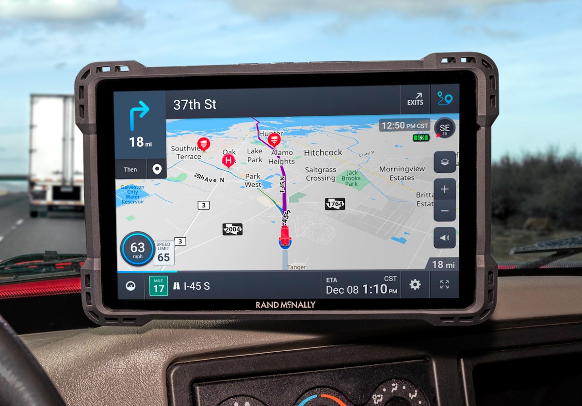 Rand McNally shows off rugged new driver-centric tablet at MATS From ...