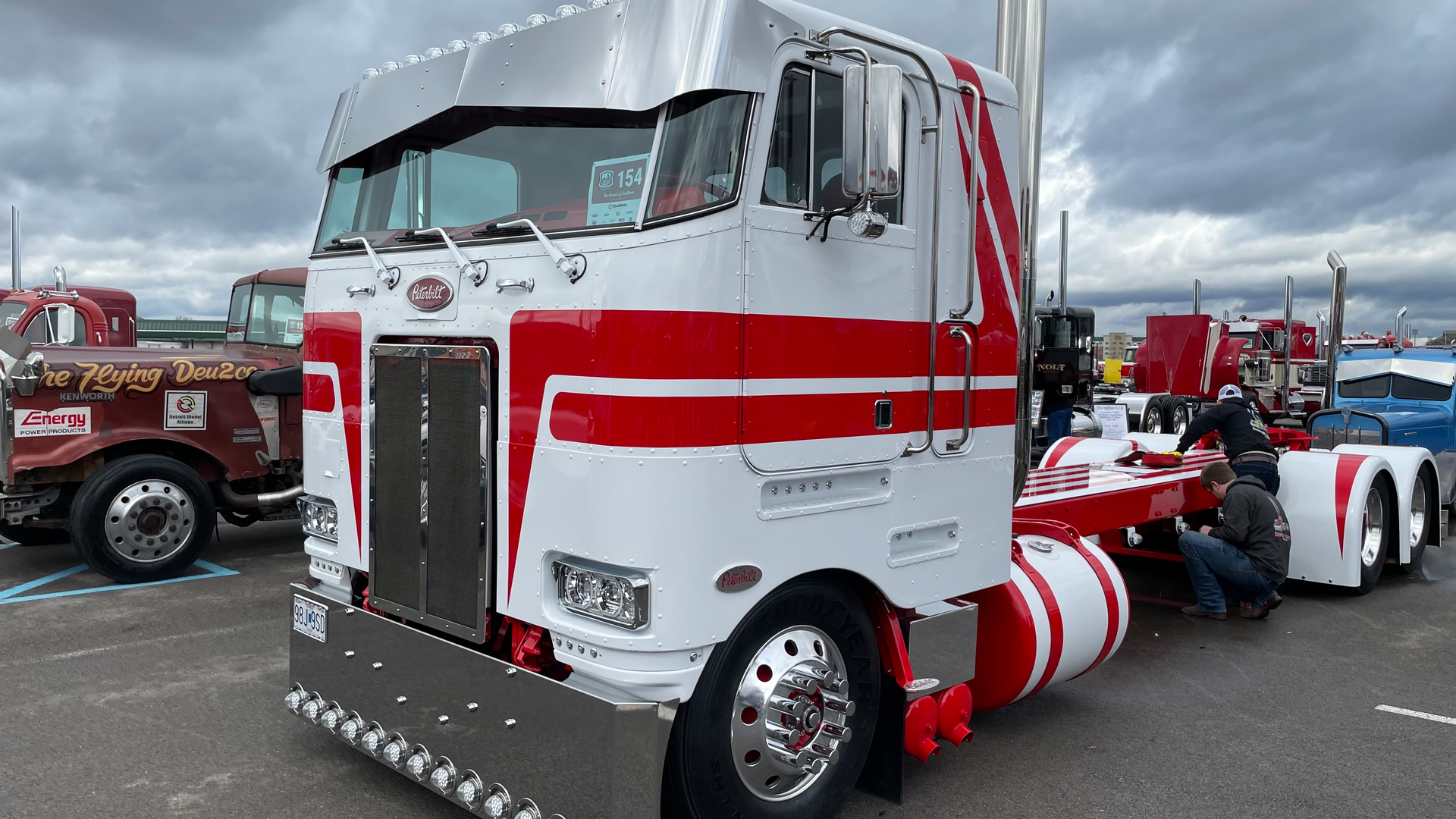 SPB Trucking’s custom ’84 Peterbilt 362 cabover | Overdrive