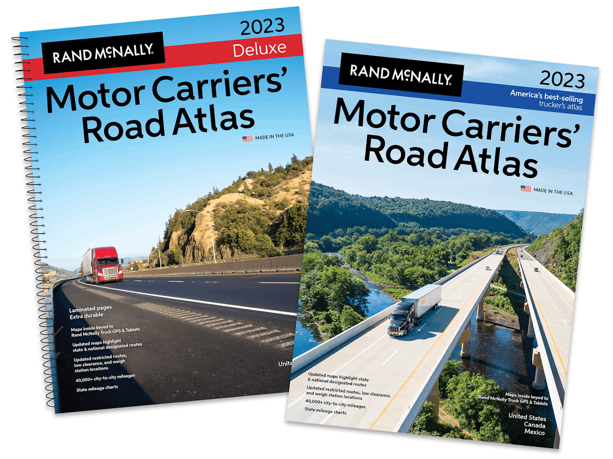 New Rand McNally Motor Carriers' Road Atlas now available From: Rand ...