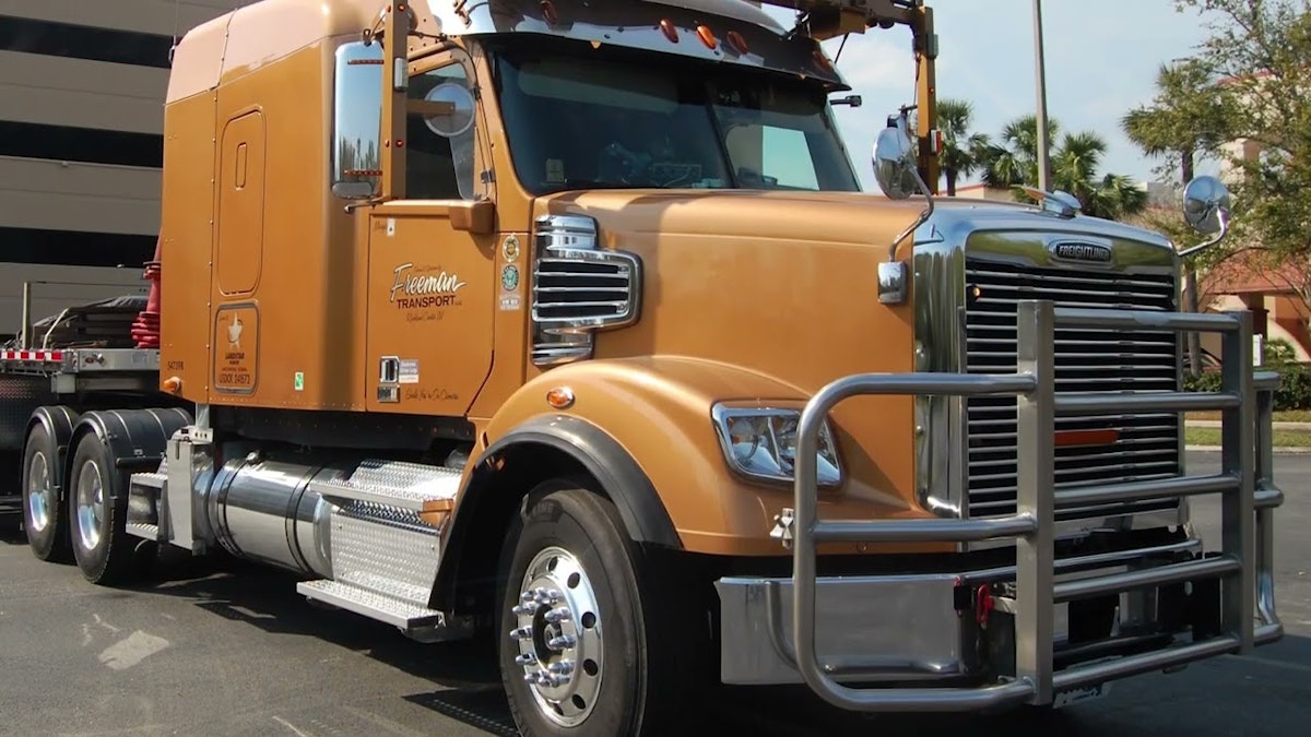 2014 Freightliner 122SD, spec'd for high, wide freight | Overdrive