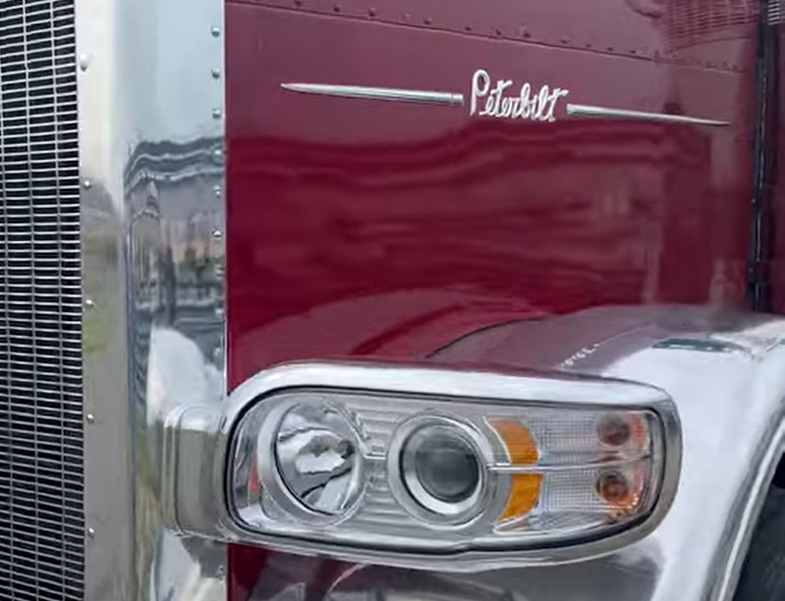 Brand-new Peterbilt 589 and 'Legendary' trim package | Overdrive