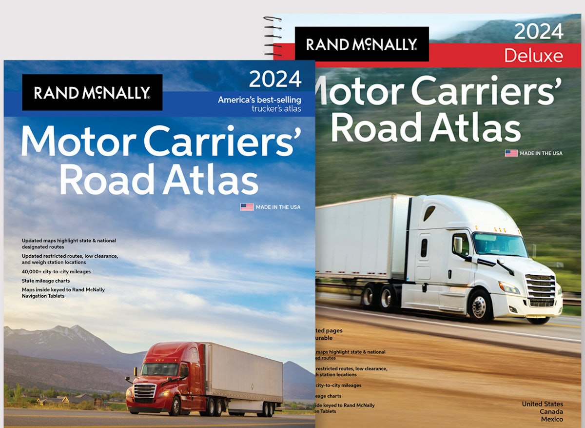 Updated Rand McNally Motor Carriers' Road Atlas now available From ...