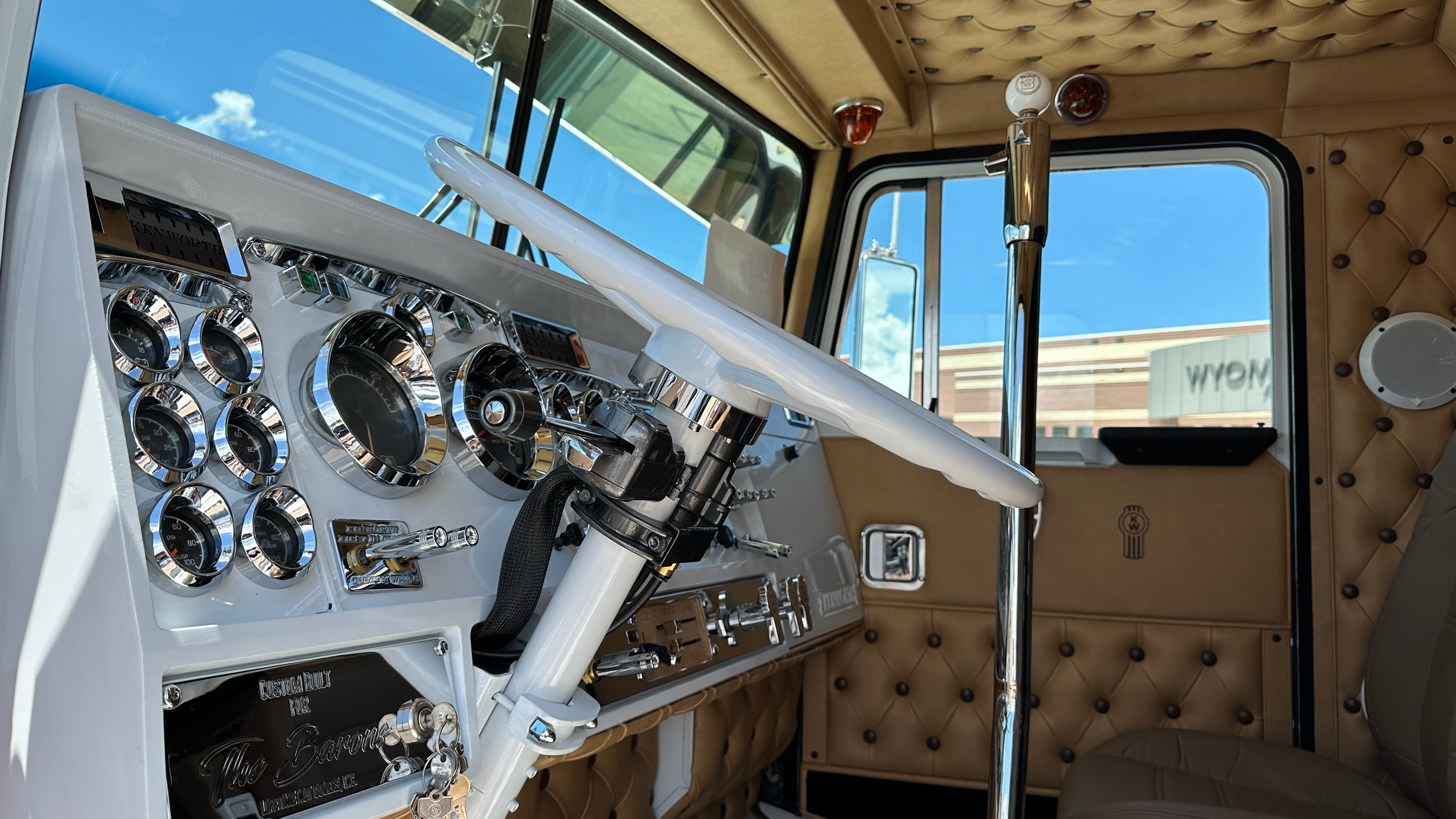 Custom-restored '84 B-model Kenworth still works