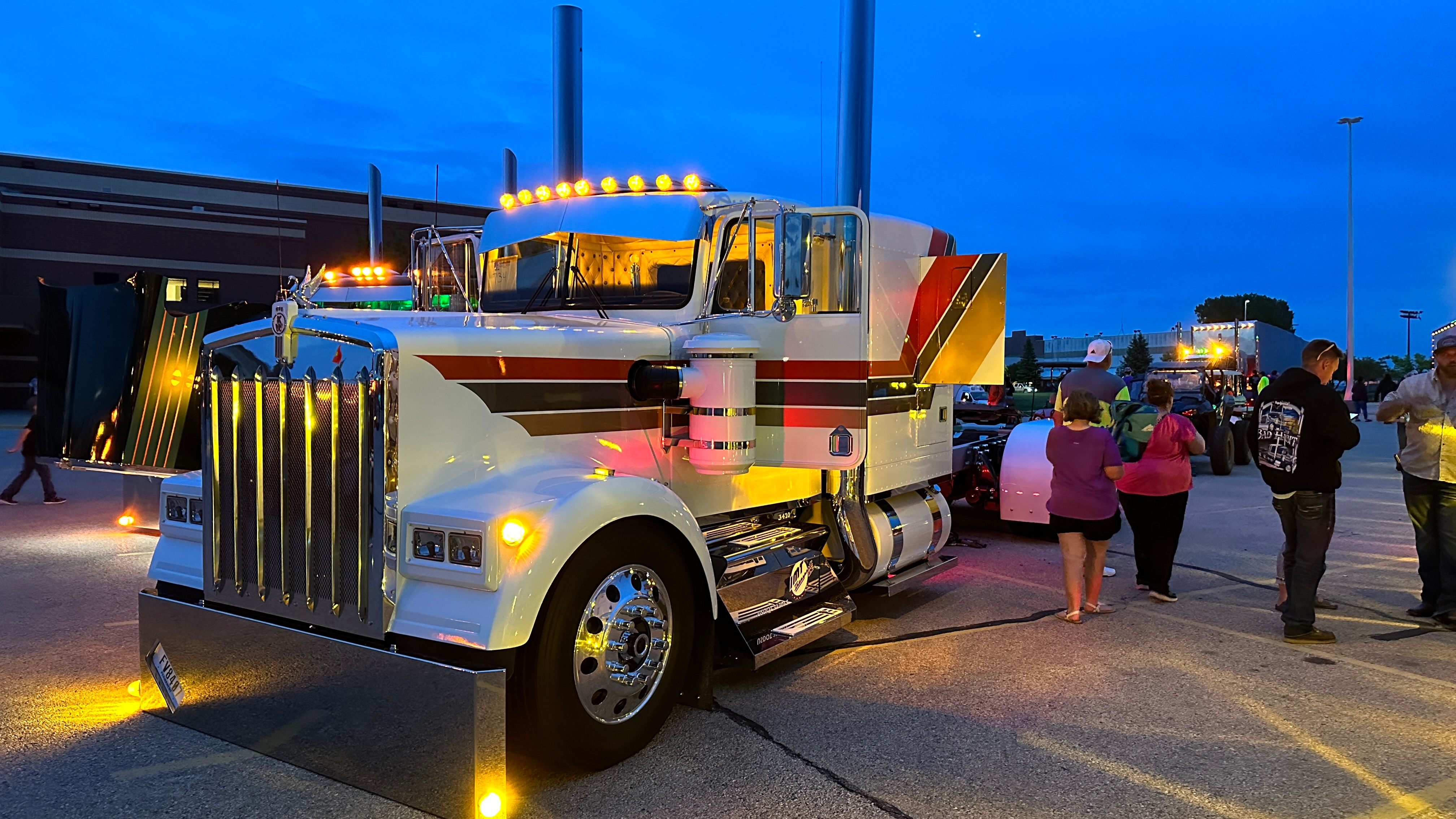 Custom-restored '84 B-model Kenworth still works