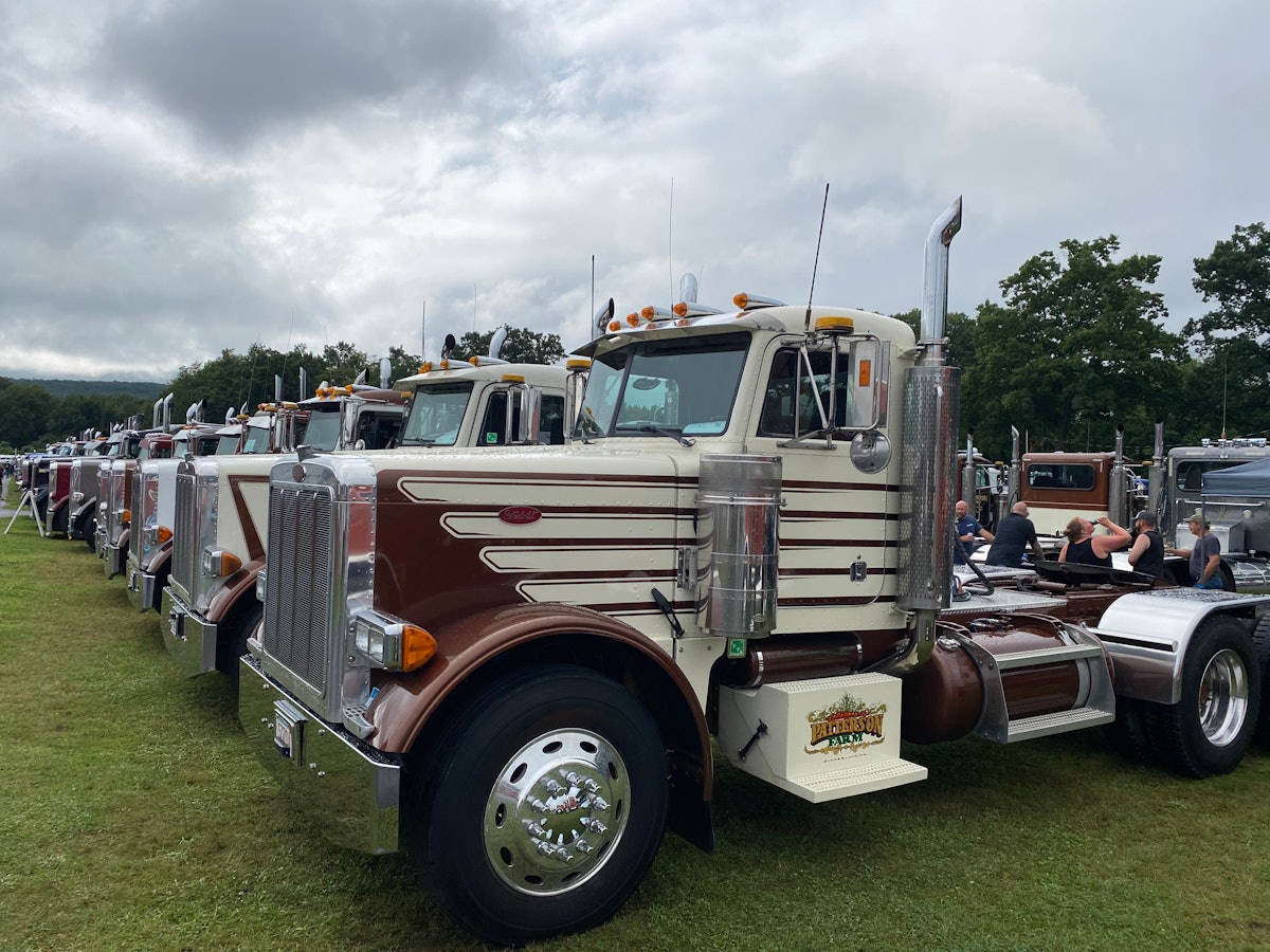 Patterson Farm's pristine fleet of vintage Peterbilts | Overdrive