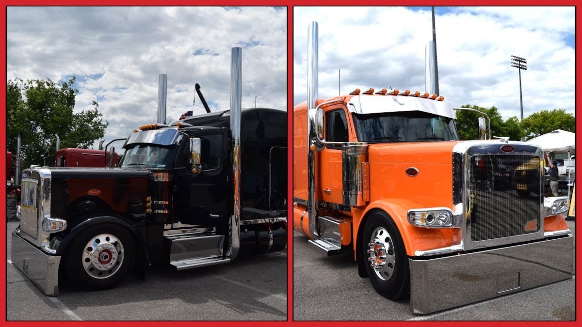 Early Peterbilt 589 custom builds: Twin units from Semi Casual | Overdrive