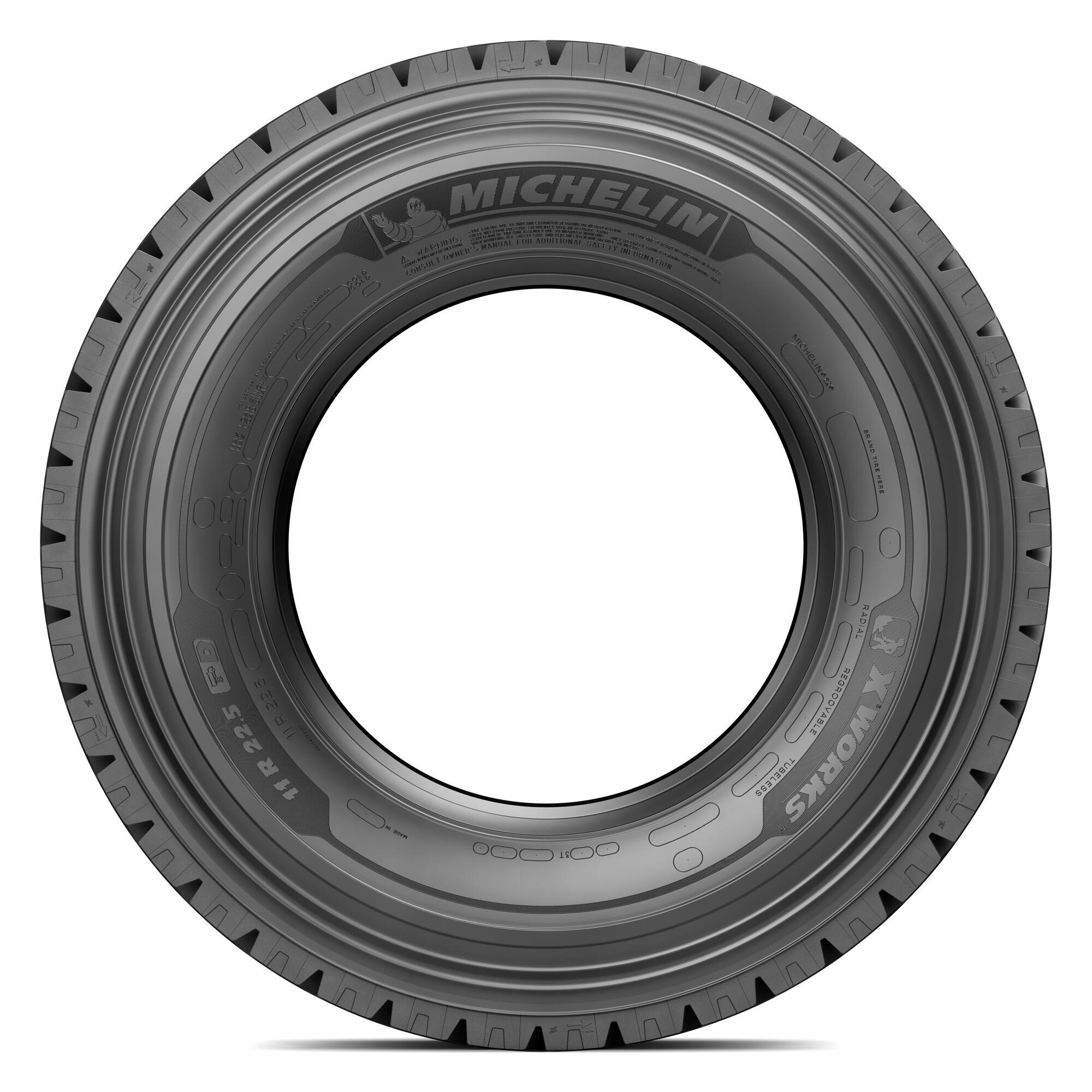 Michelin intros new on-/off-road retread drive tire From: Michelin ...