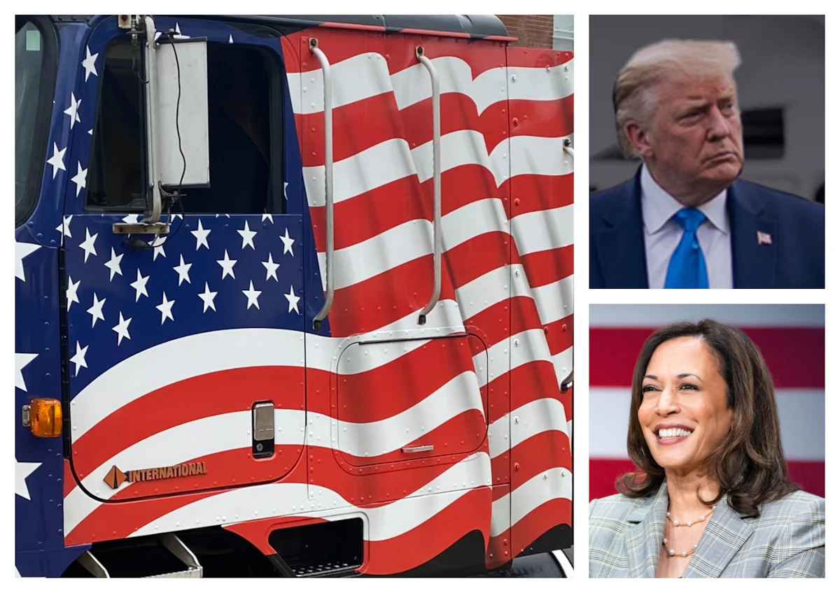 Election 2024: Trump v. Harris, and the record on trucking issues ...