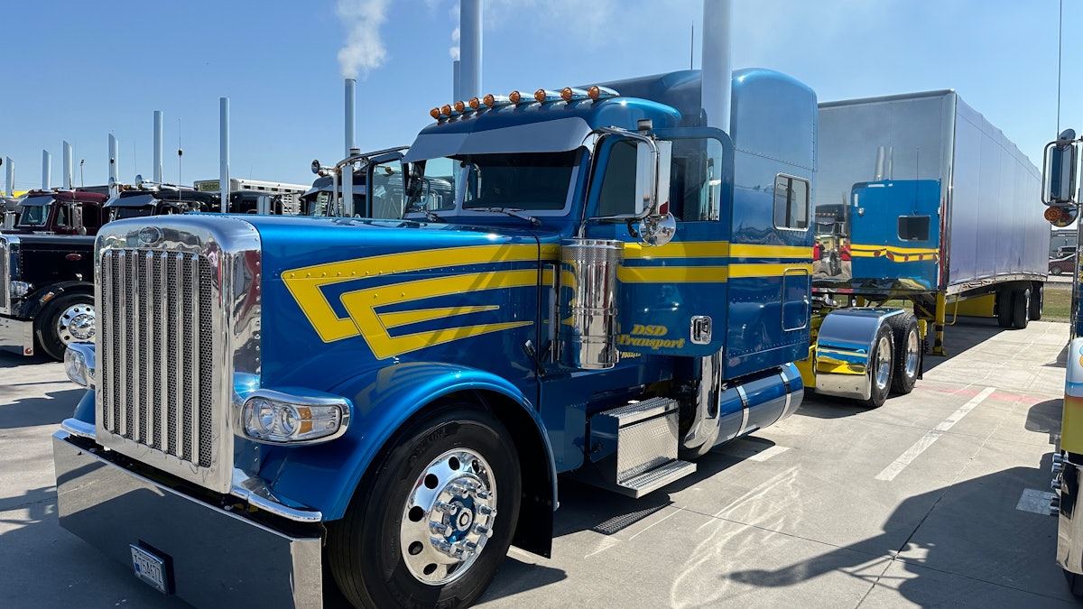 Small fleet DSD Transport's full-custom 2024 Peterbilt 389 | Overdrive