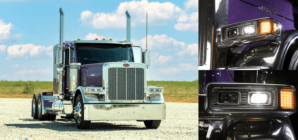 New LED pod headlights available for Peterbilt 589 | Overdrive