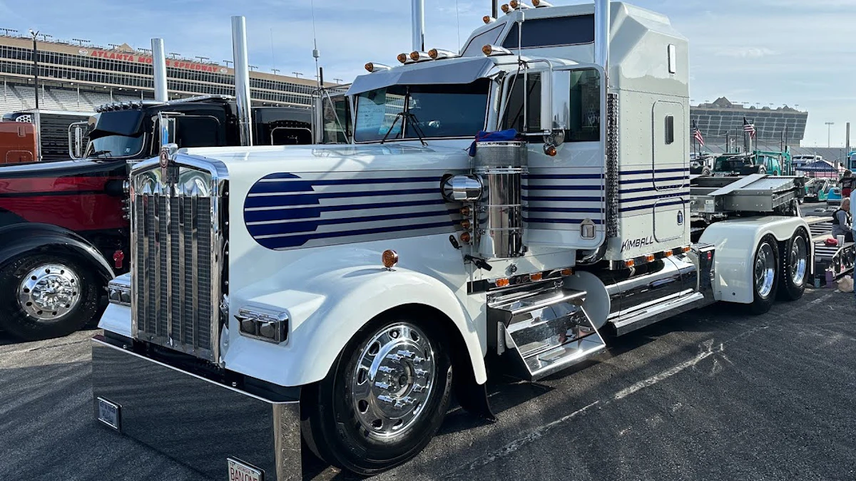 Georgia-based small fleet's custom '96 Kenworth W9 built for show ...