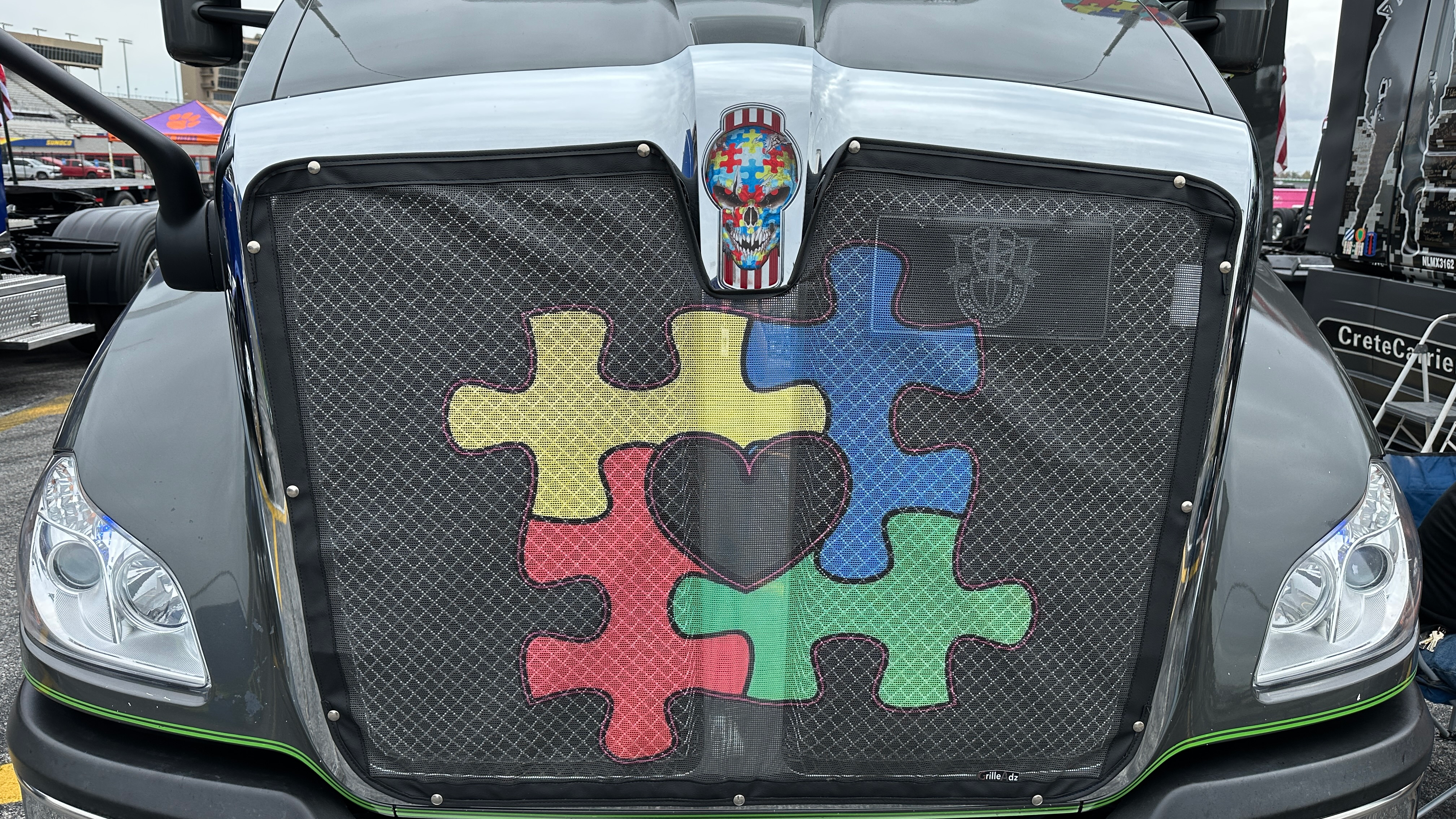 Joseph Phelps' custom autism-awareness 2022 Kenworth T680 | Overdrive