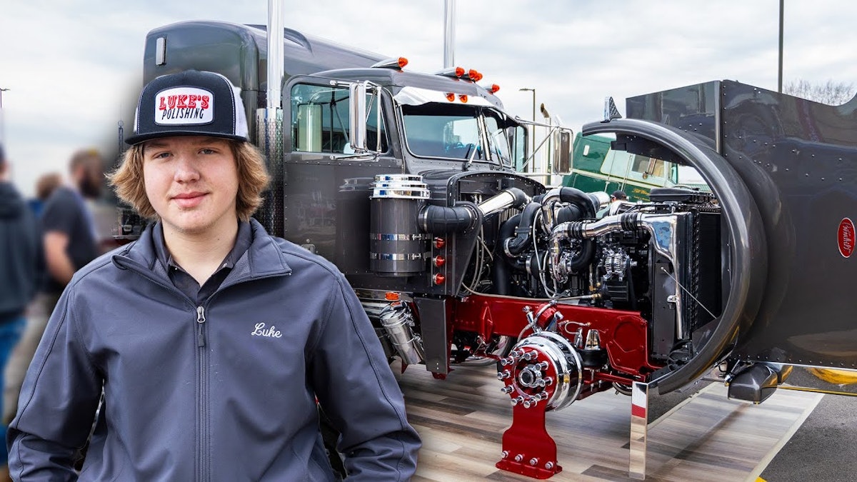 Wheels-off '87 Peterbilt 359 triumphant in Big Rig Build-Off | Overdrive