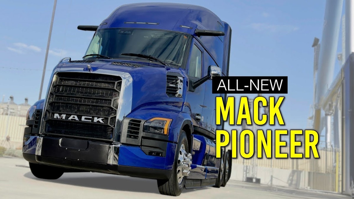 First look: Mack's new Pioneer tractor, up close and personal | Overdrive