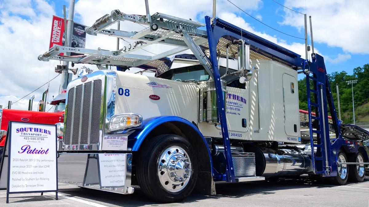 'Patriot': Small car-haul fleet's custom 2020 Peterbilt 389 | Overdrive