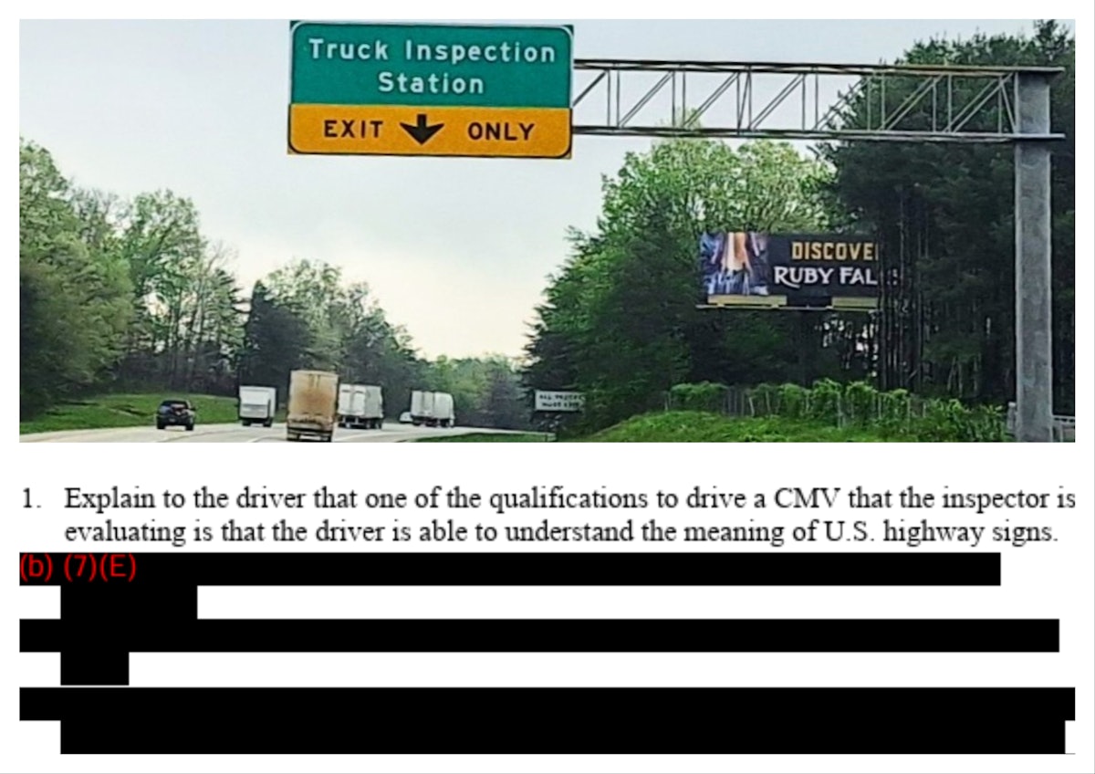 FMCSA shouldn't redact ELP enforcement policy: CVSA | Bill targets ...