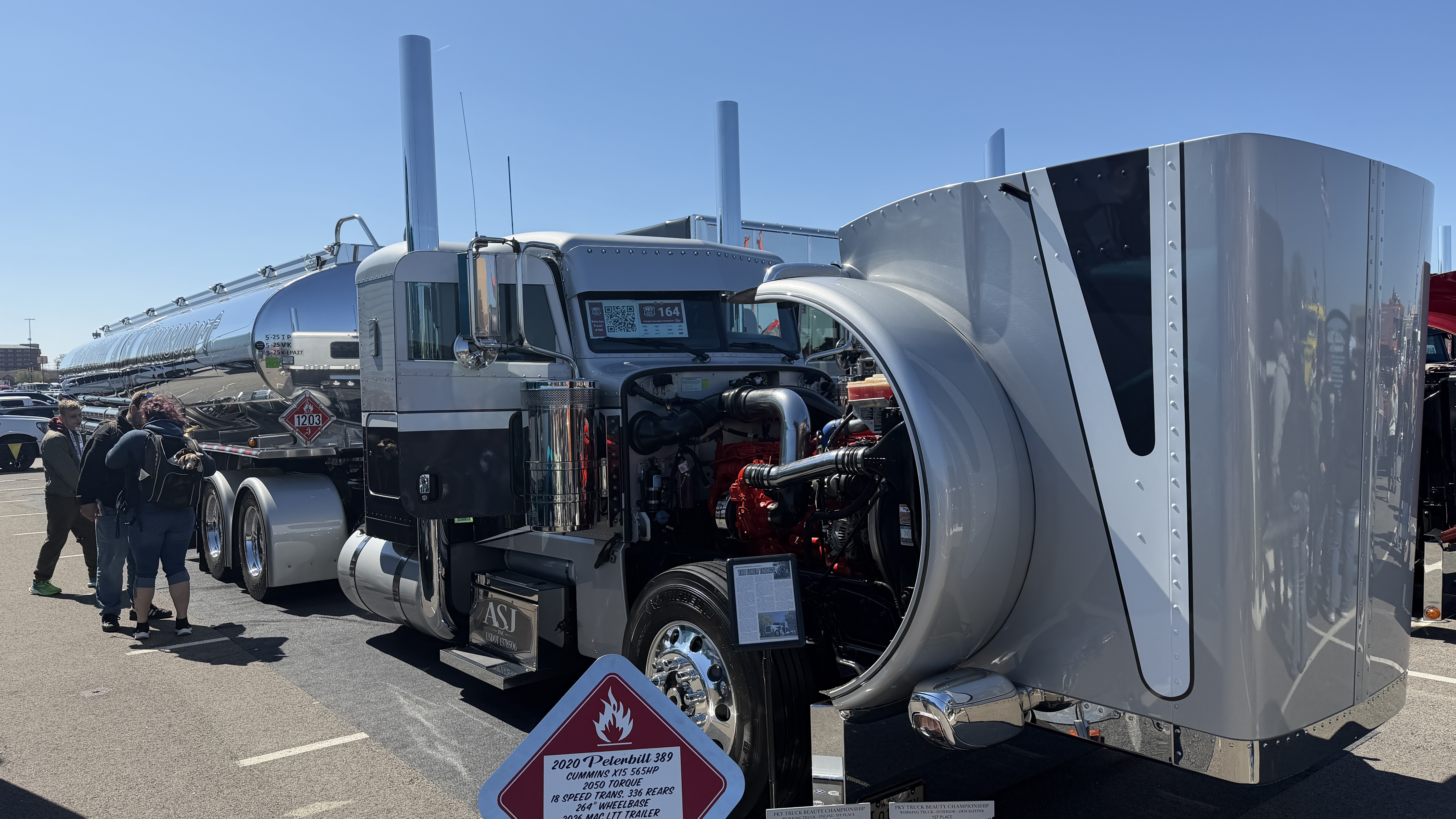 PKY results: Never Satisfied Builds' 1985 Peterbilt 359 captures big ...